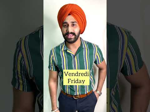 The days of the week | Learn French with Harman @Learn French with Harman