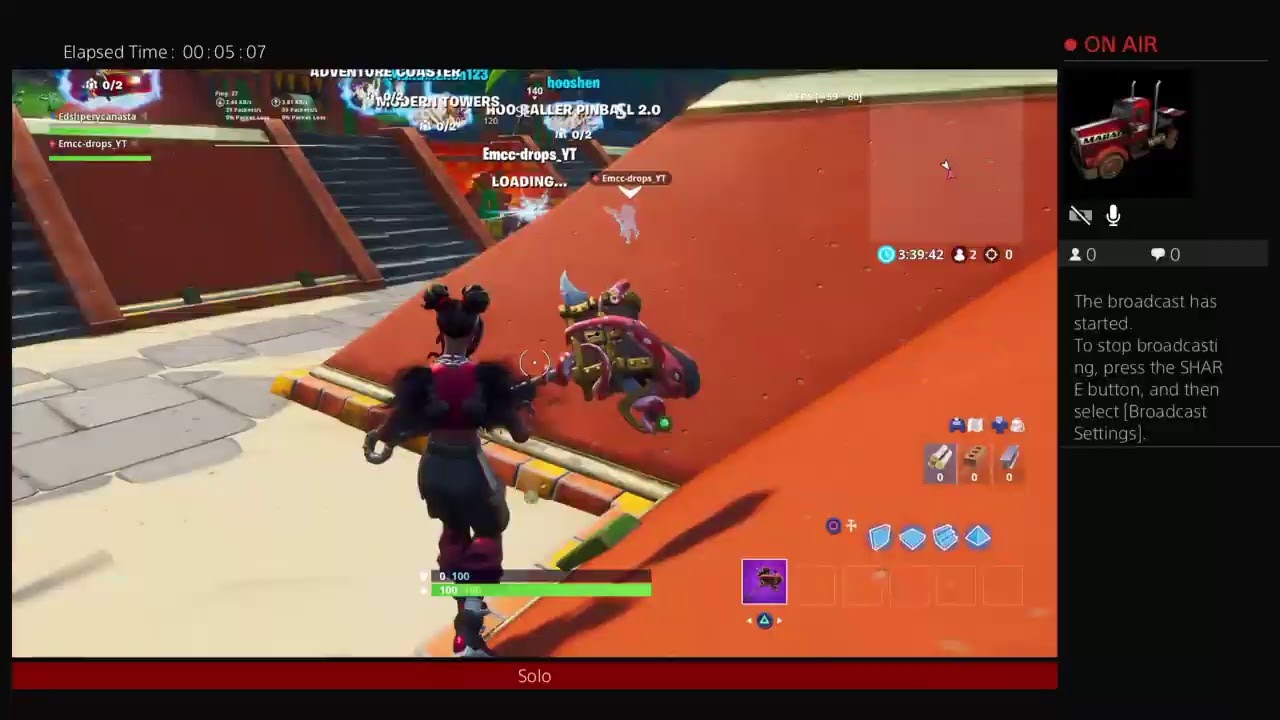 Blood vs crip fortnite war - YouTube