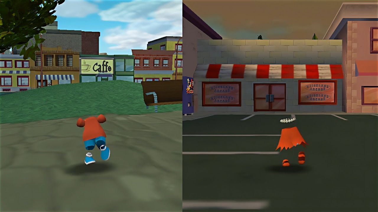 Invisible Bart and Lisa Simpson dancing - YouTube