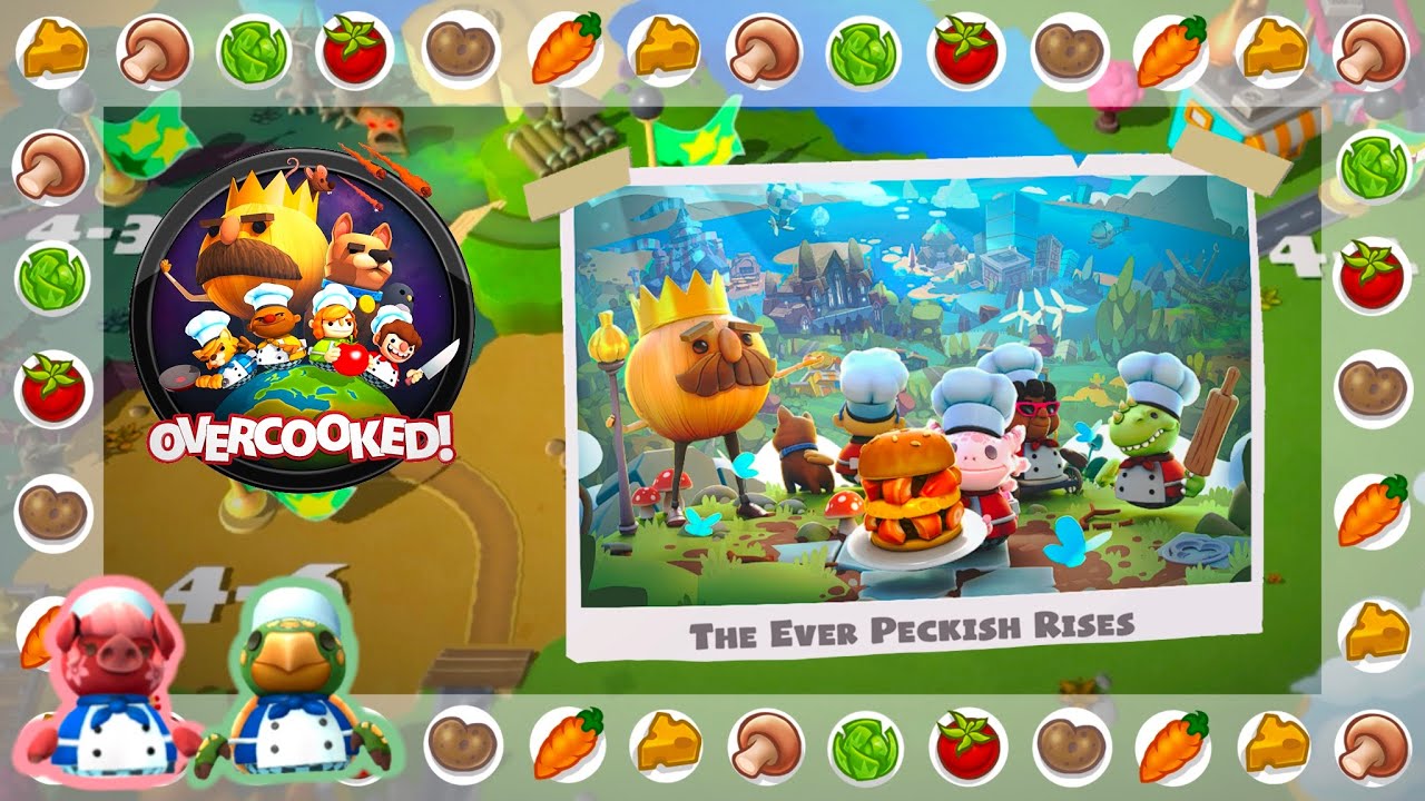 The Overcooked Ever Peckish Rises DLC (with Banter!) - YouTube