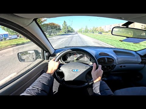 2010 LADA KALINA 1.6L 8 VALVE 81 HP POV TEST DRIVE