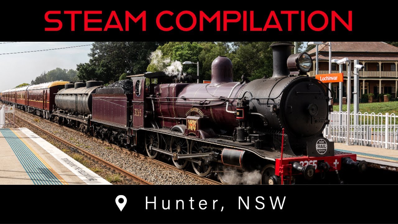Steam Train Compilation - YouTube