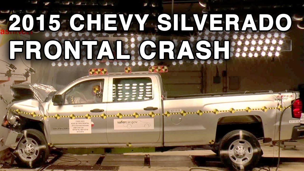 2015 Chevy Silverado / GMC Sierra 2500HD Crew Cab | Frontal Crash Test ...
