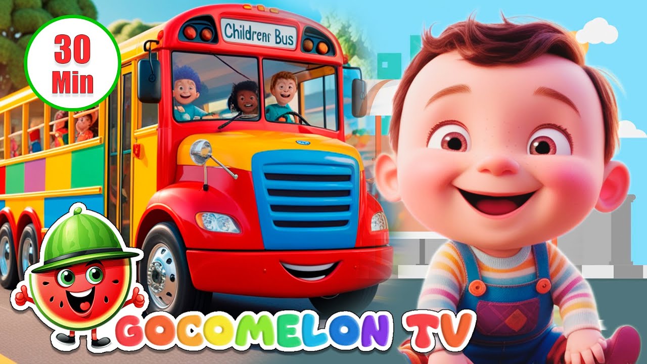 Wheels on the Bus, The Colorful Train & More 🎶 | Fun Kids Songs ...