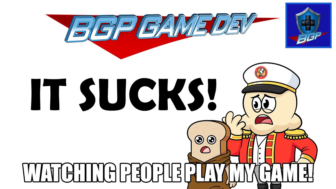 Watching People Play my Game! - BGP Game Dev - YouTube
