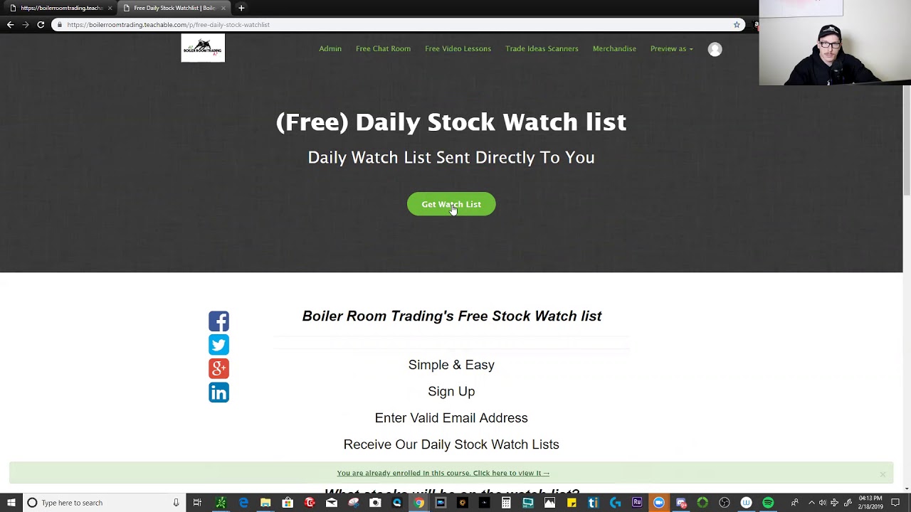 How To Join Our Daily Email Watch List - YouTube