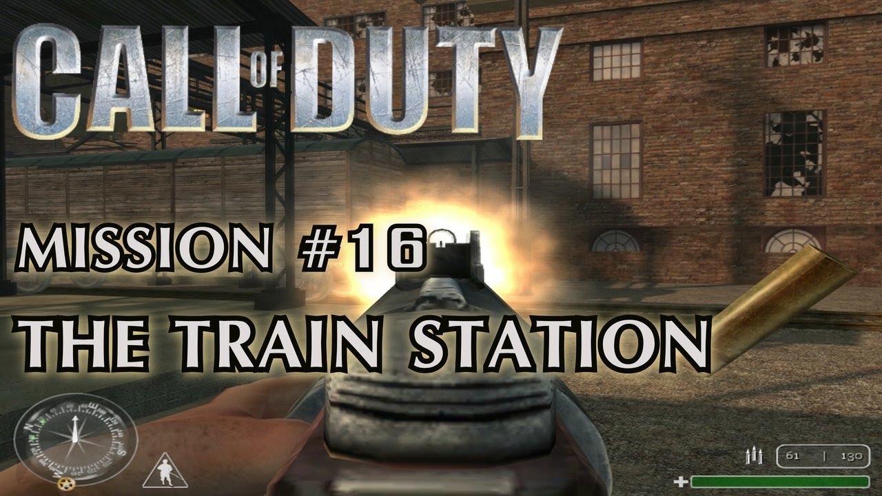 Call of Duty - Mission #16 - The Train Station (Soviet Campaign) - YouTube