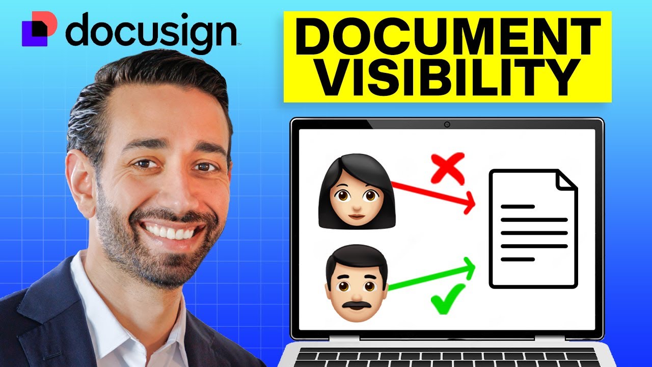 Control Document Visibility in DocuSign | Quick Tutorial - YouTube