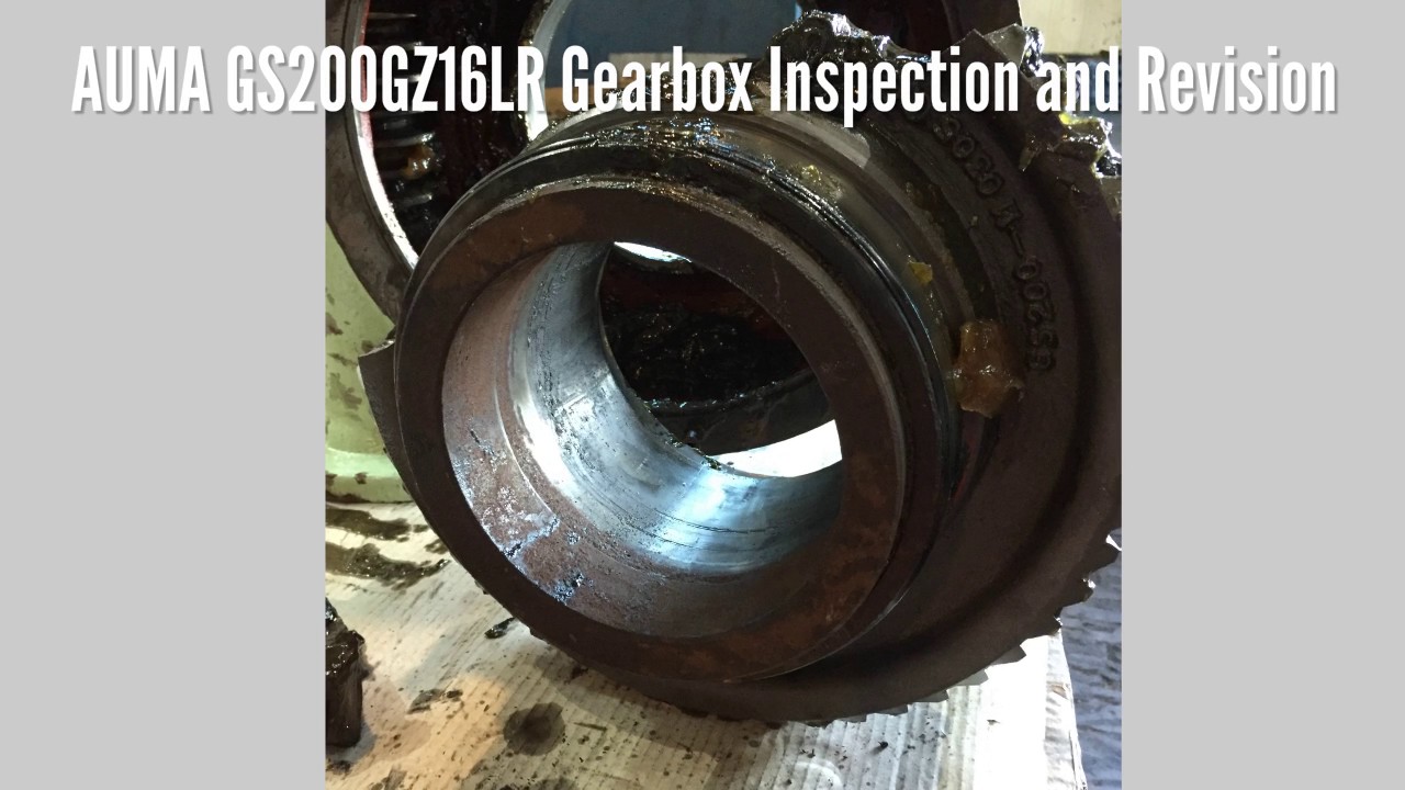 AUMA GS200GZ16LR Gearbox Repair | GBS International - YouTube