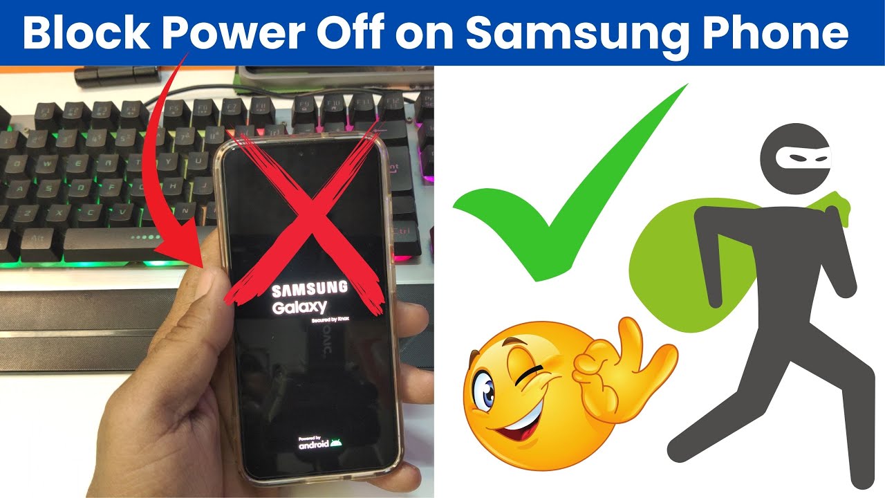 How to Block Power Off on Samsung Phone | Prevent Phone Shutdown ...