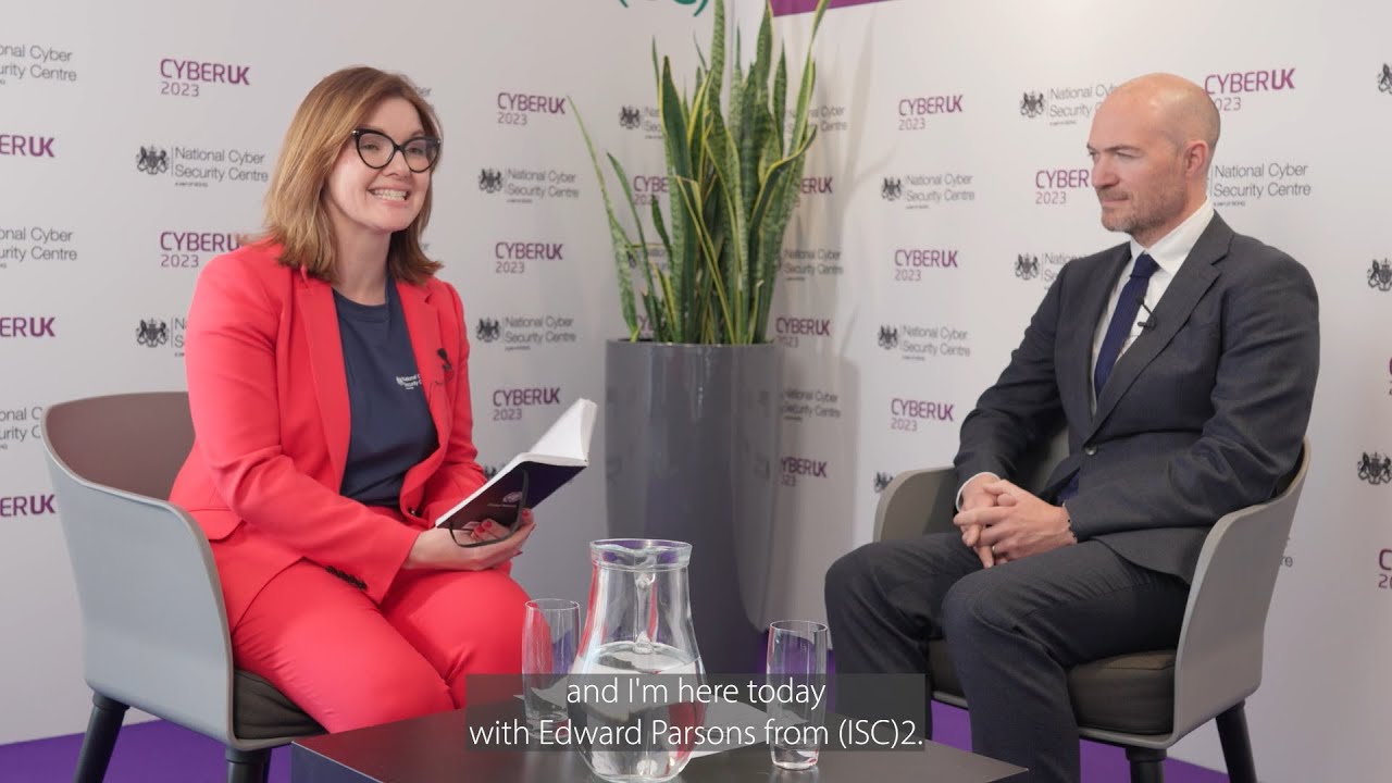 Felicity Oswald interviews Edward Parsons at CYBERUK 2023. - YouTube