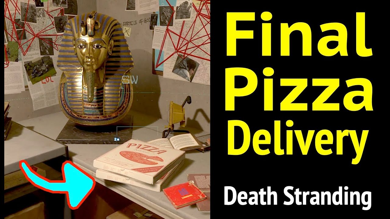 Last Pizza Delivery in Death Stranding: Unlock Secret Room - YouTube