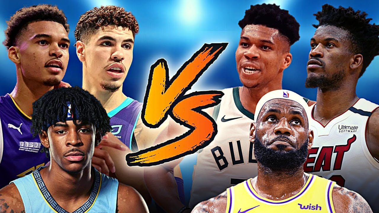 \Ja Morant, Lamello Ball, Victor Wembanyama 🆚 Jimmy Butler, Lebron ...
