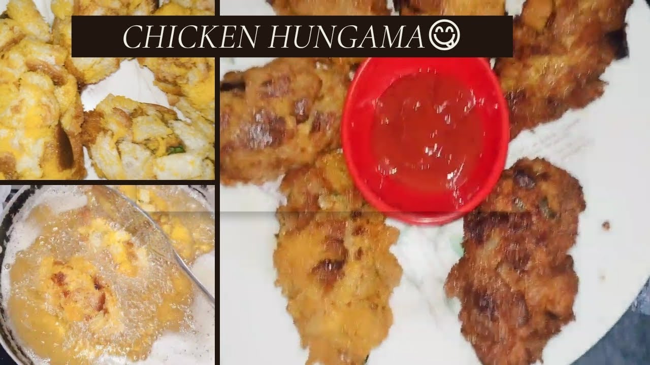Chicken Hungama😱😂Ramzan special Recipe😜|kaise banaye chicken hungama# ...
