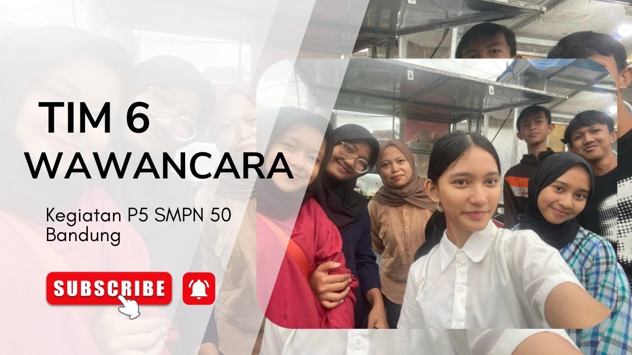Kegiatan P5 Tim 6 kelas 8K wawancara wirausaha kuliner - YouTube