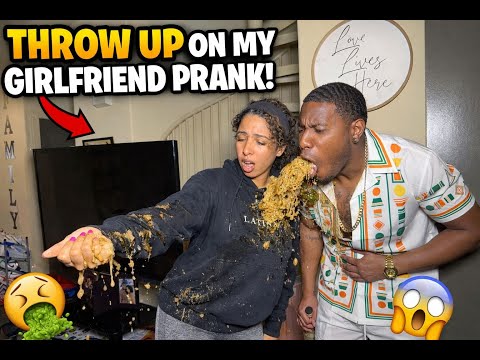 Acting DRUNK PRANK GONE WRONG… I Threw Up on My Girlfriend