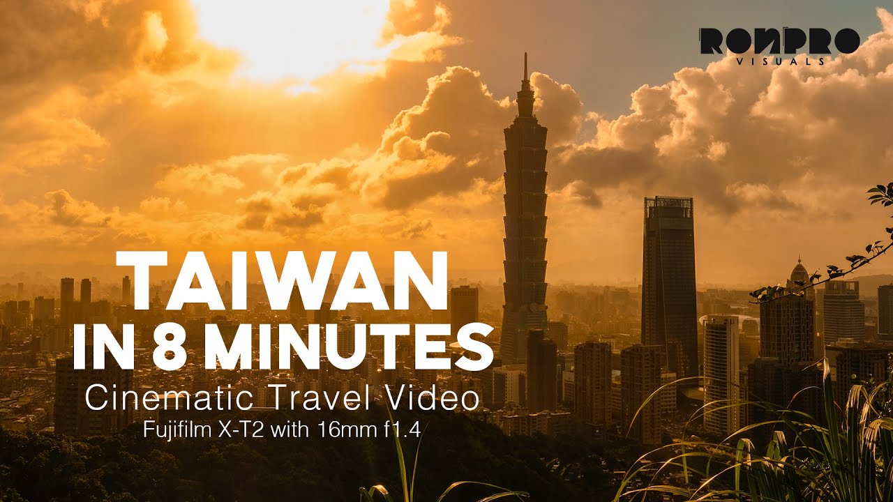 TAIWAN IN 8 Minutes! cinematic travel video - YouTube