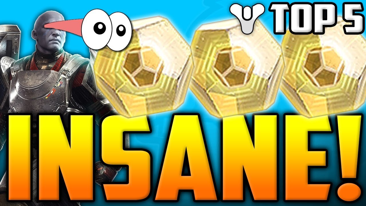 BIGGEST EXOTIC LOOT DROP EVER?! - Destiny 2 Top 5 Luckiest Loot Drops ...