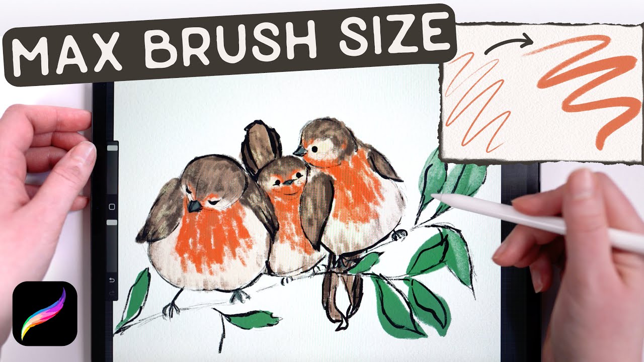 How To Make Brushes Bigger In Procreate YouTube How To Make Brushes Bigger In Procreate YouTube