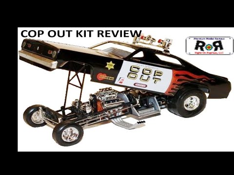 Cop Out Funny Car (I) 1:25 Scale MGRM 85-4093 -Model Kit Build & Review ...