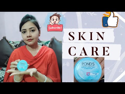 Ponds moisturizing cream.Ponds super light gel Review - YouTube