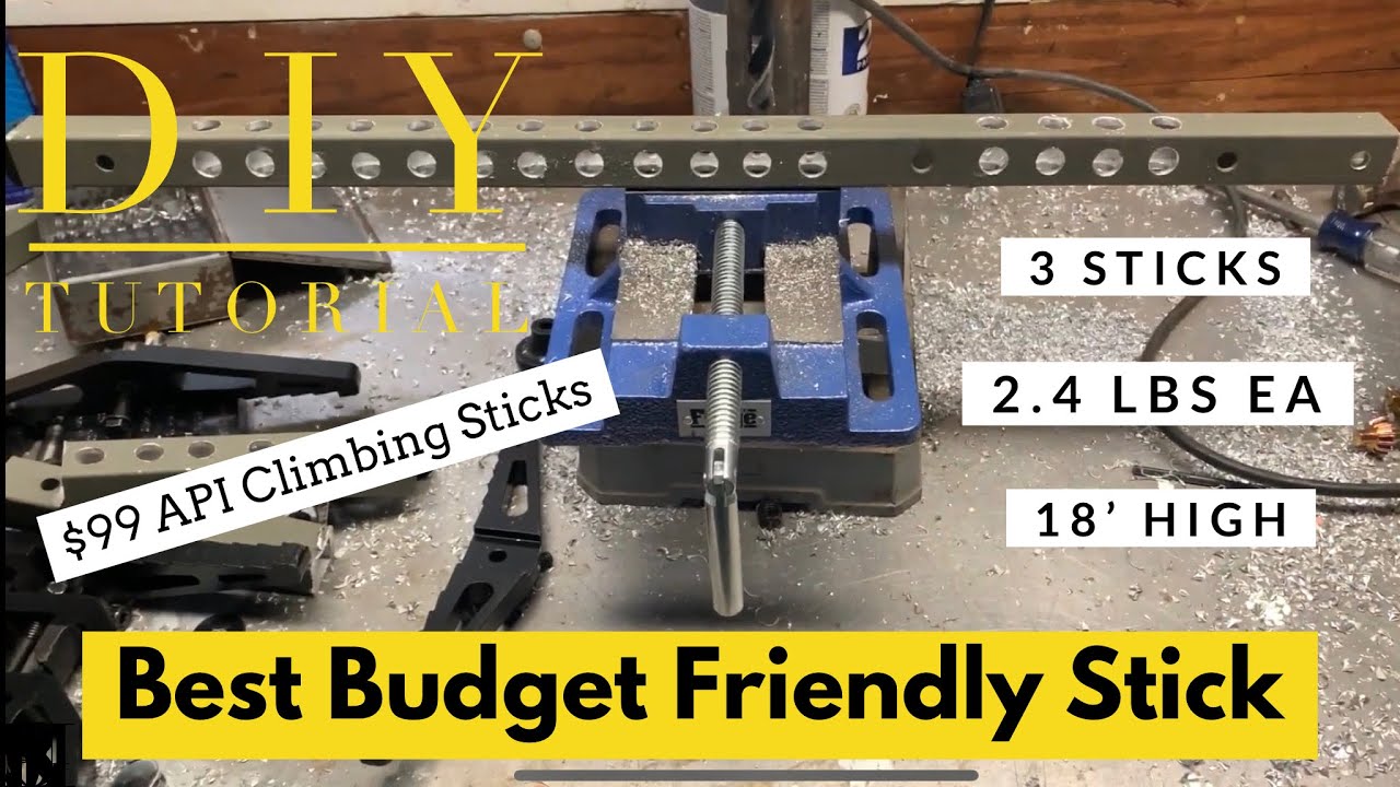 $99 API Climbing Sticks - Best Budget Friendly DIY Stick Mod - YouTube