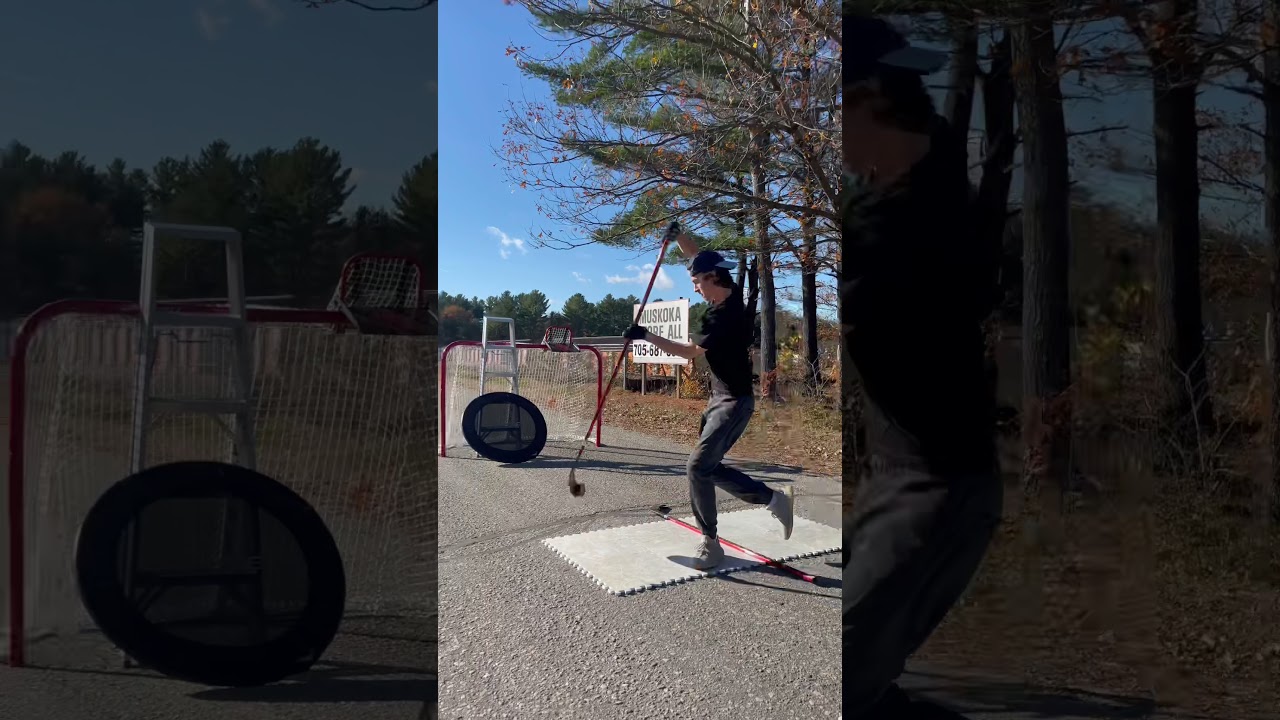 Floor is lava with the puck🔥🏒 - YouTube