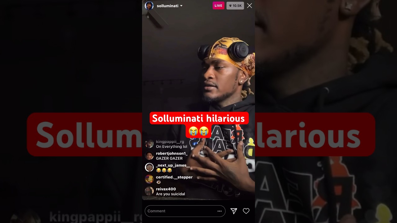 Solluminati gets mad his fans laughing at him 😂😂 - YouTube