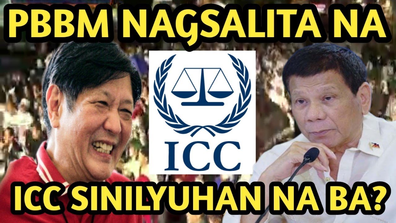 PBBM NAGSALITA NA ICC SINILYUHAN NA BA? - YouTube