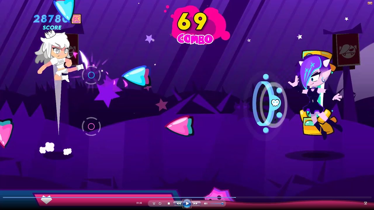 Geometry Dash - "Muse Rush'' (EASY DEMON) by pugmaster706 + 3 Coins ...