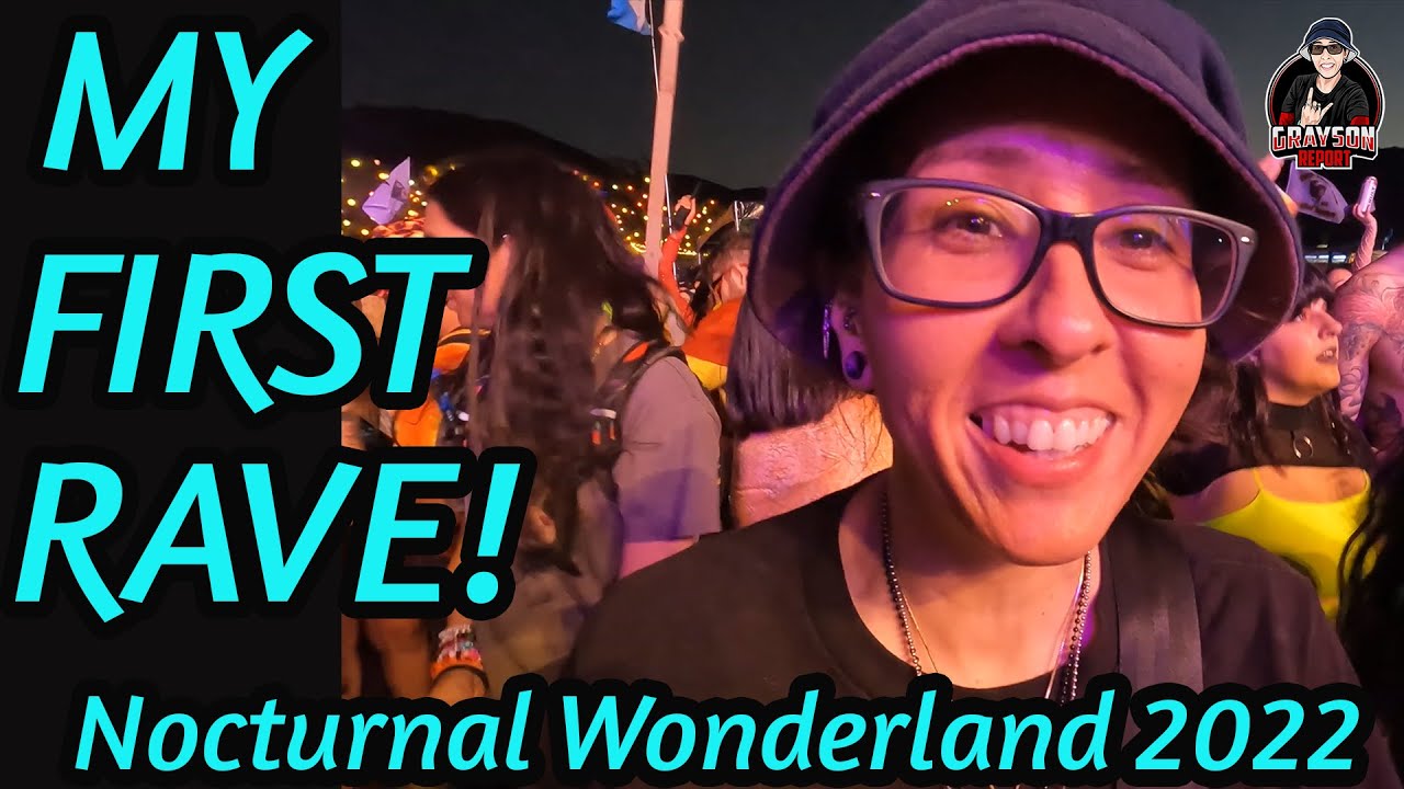 My First Rave! Nocturnal Wonderland 2022 - YouTube