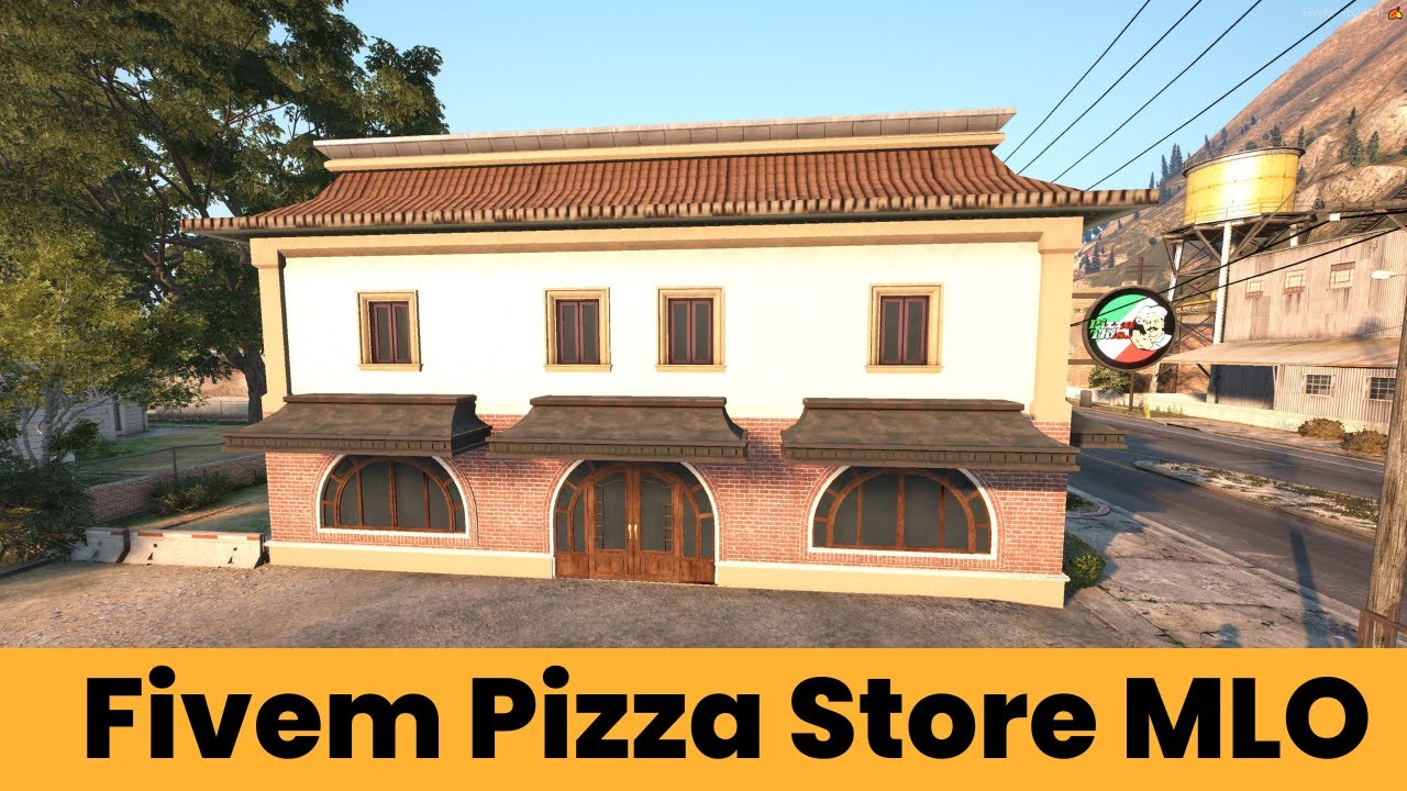 Fivem Pizza Store MLO Interior & map for FIVEM MLO | GTA V - YouTube