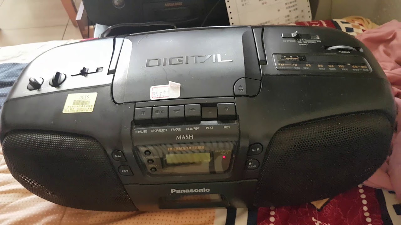 PANASONIC RX-DS15 TEST PLAY - YouTube