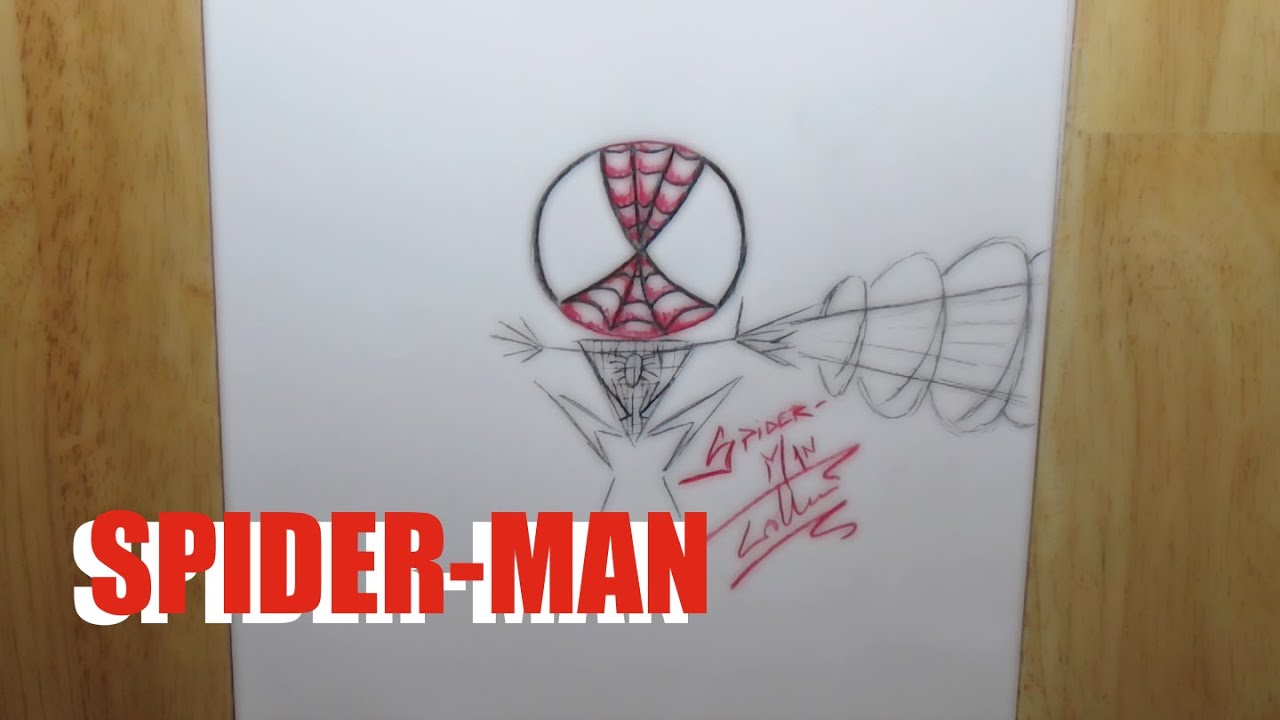 How to Draw Ultimate Spider Man (Time Lapse) - Lana3LW - YouTube