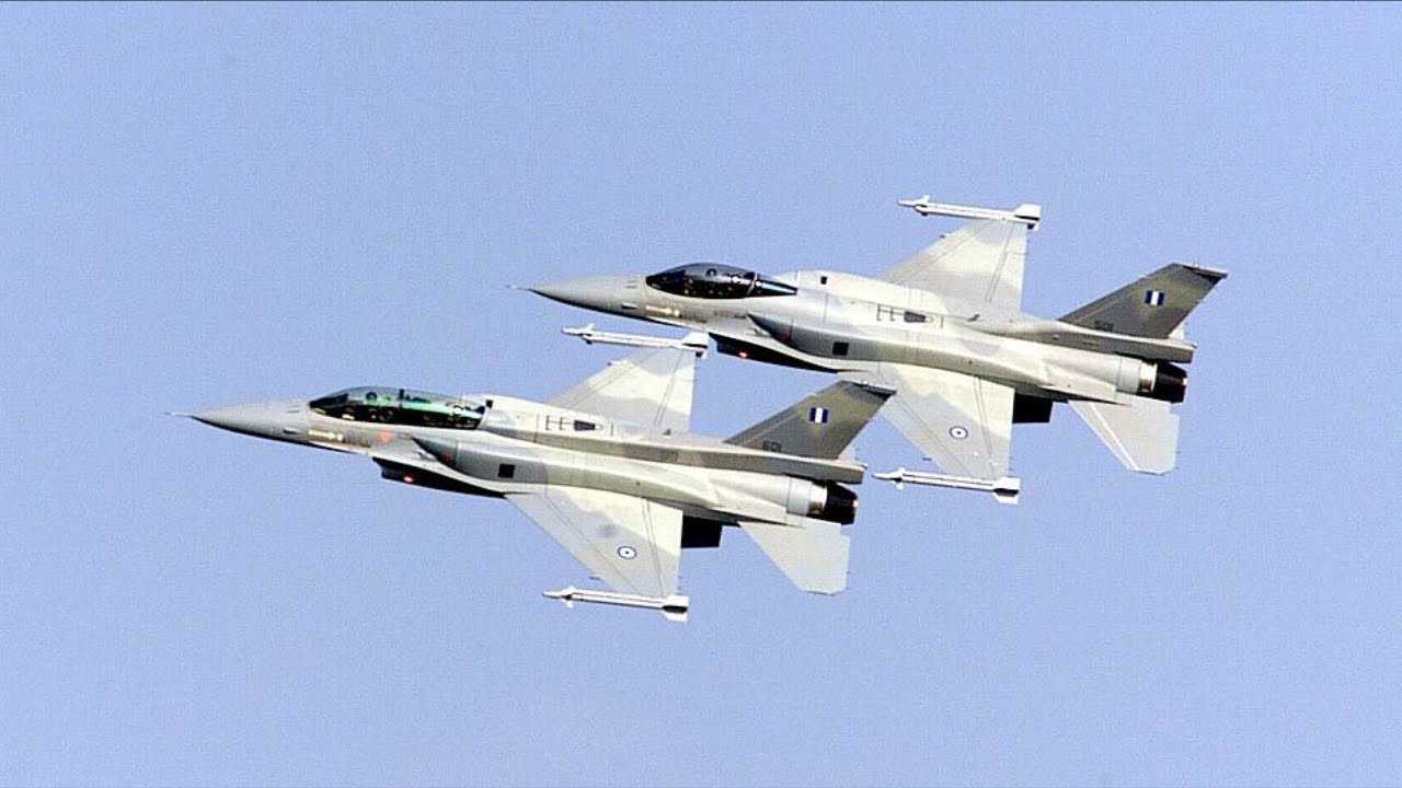 Greece submits US request for modernization of 38 F-16 Block 50 - YouTube