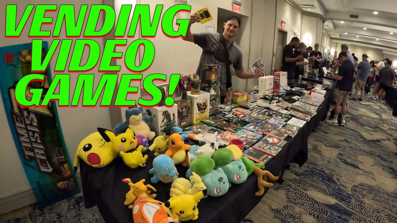 Game On! Selling Video Games at a Convention for the First Time! - YouTube