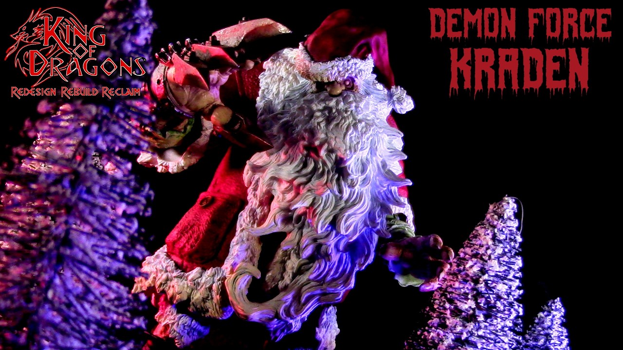 Fury Toys | Demon Force | Demon Santa: Kraden Review - YouTube