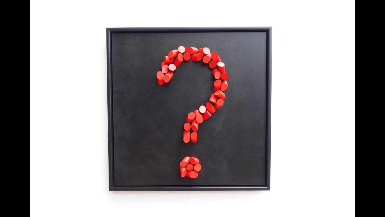 Question mark / wooden art / 3d art / wooden artwork / 3d artist ...