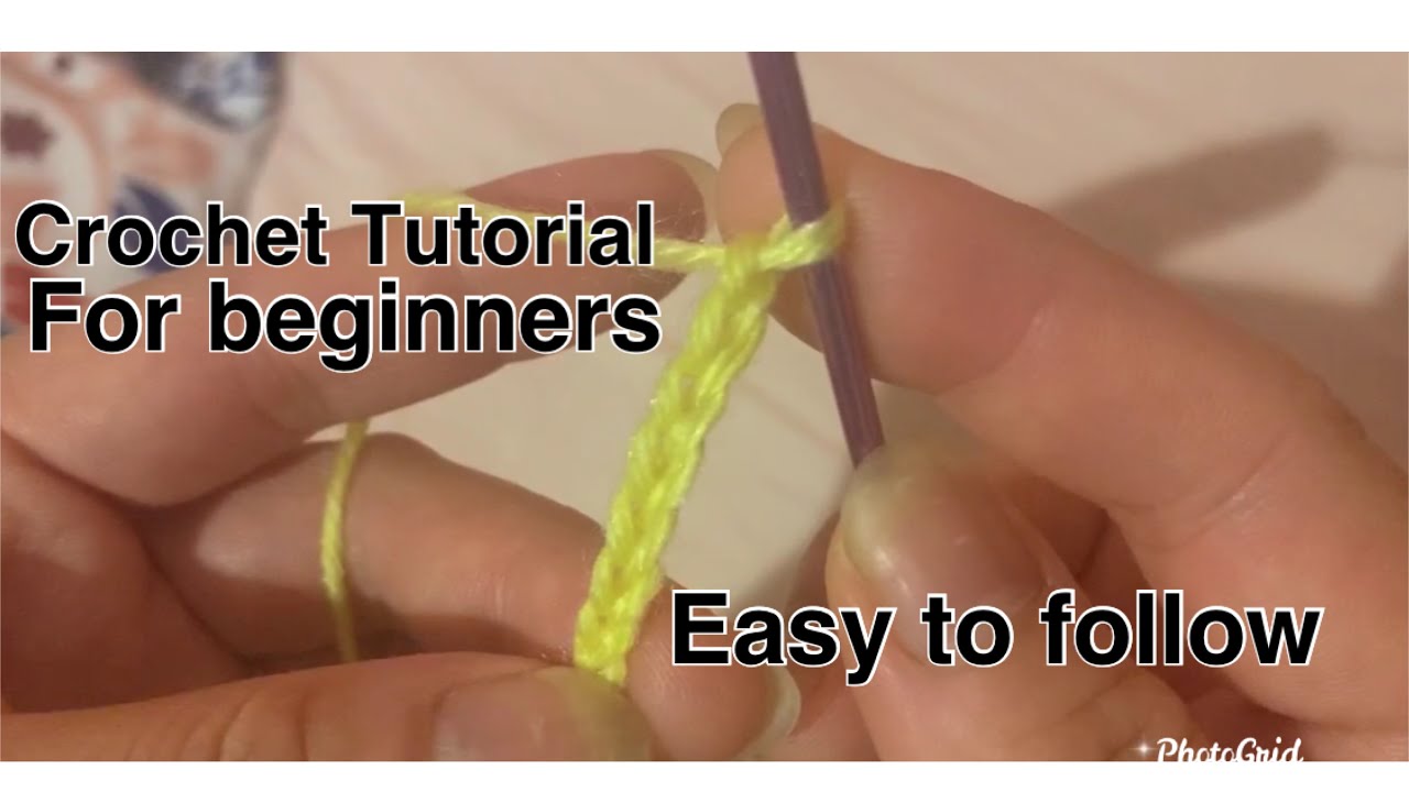 Crochet tutorial for absolute beginners STEPbySTEP Tagalog tutorial # ...
