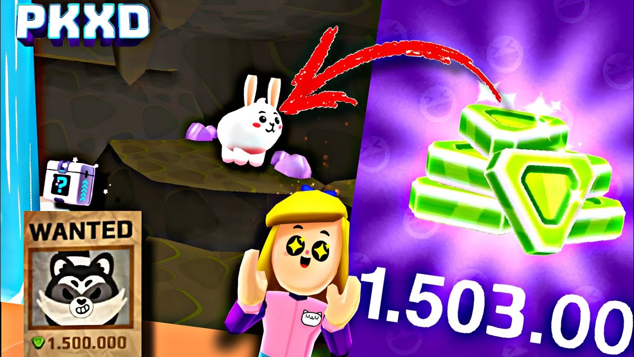 FINALLY I FOUND THE RABBIT 😍 IN PK XD | #pkxd #pkxdnewupdate - YouTube