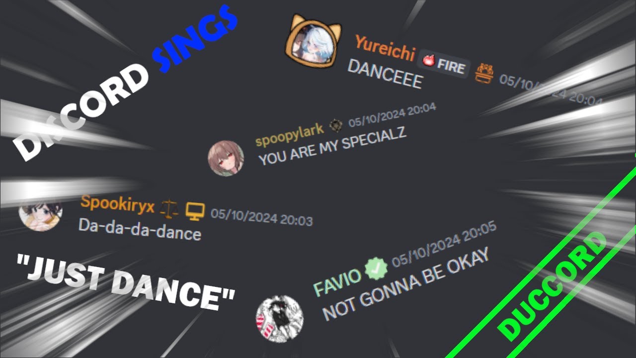 DISCORD SINGS: "JUST DANCE" | LADY GAGA - YouTube