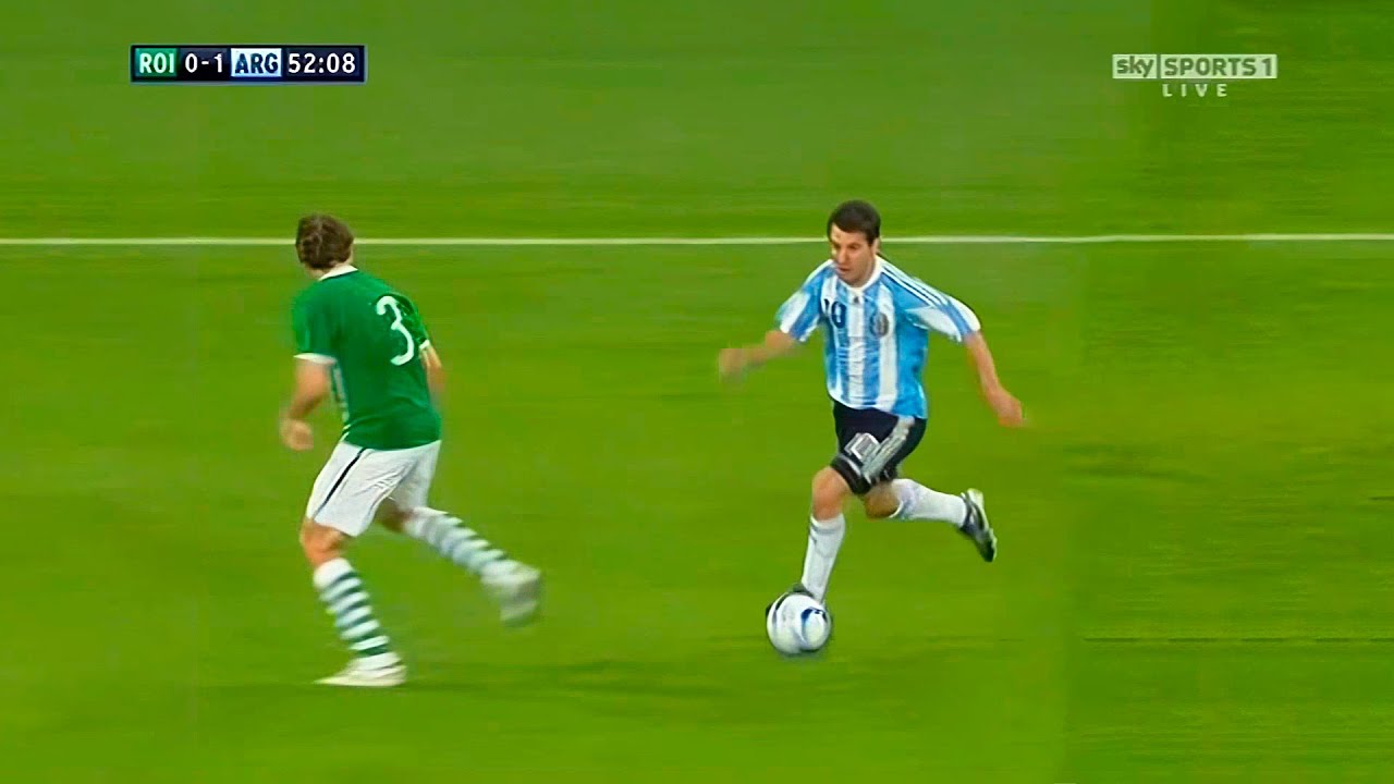 Messi vs Republic of Ireland (Friendly) 2010-11 English Commentary ...