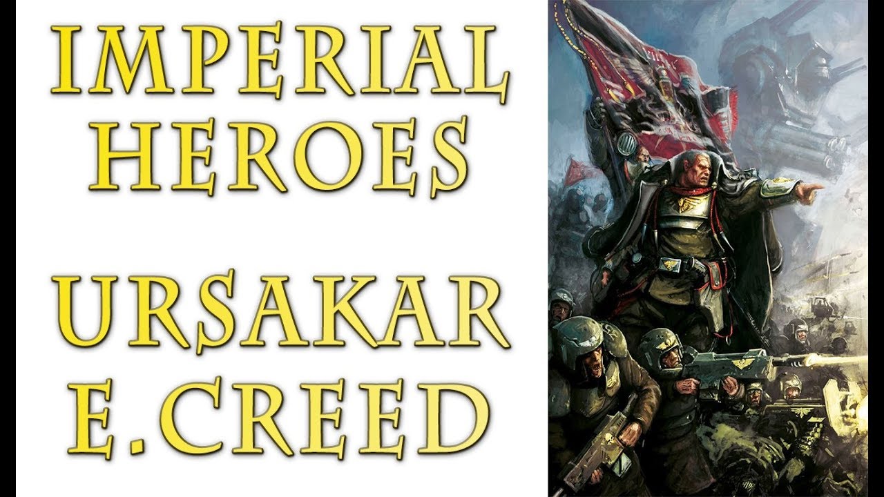 Warhammer 40k Lore - Ursakar E. Creed, New Year's Special Episode - YouTube