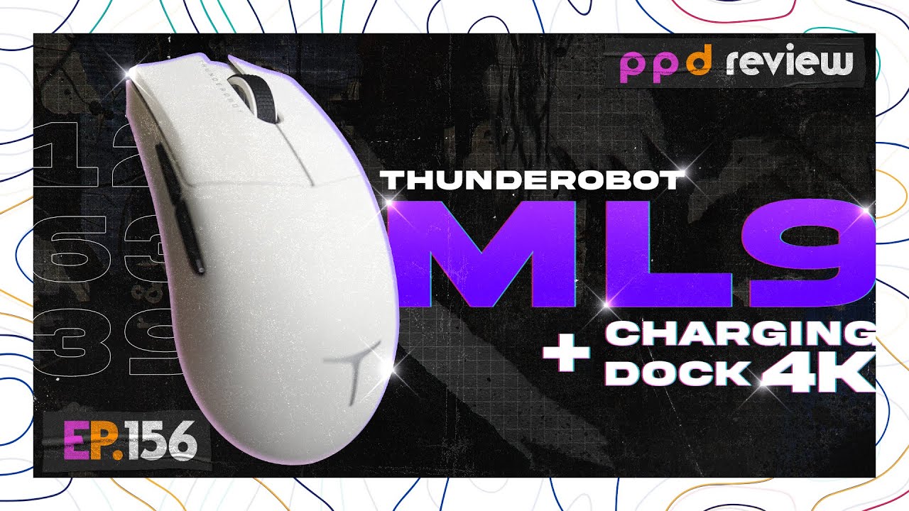 เมาส์ 4K มีแท่นชาร์จไร้สาย ราคาสองพันกลาง ๆ !! รีวิวเมาส์ ThundeRobot ...