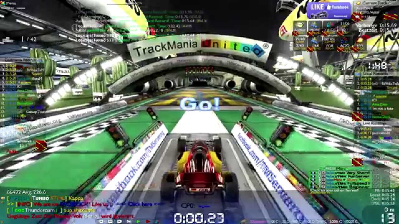 Trackmania: Live Gameplay w/ Luckers|Turbo - YouTube