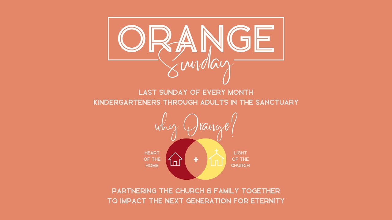 Orange Sunday - 2/26/2023 - YouTube