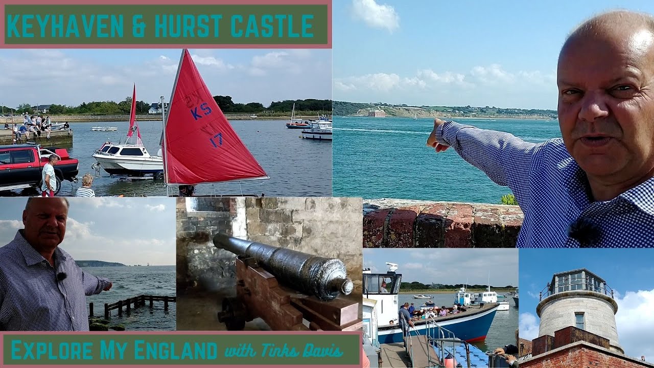 Keyhaven Hampshire England & Hurst Castle, Ferry & Spit. - YouTube