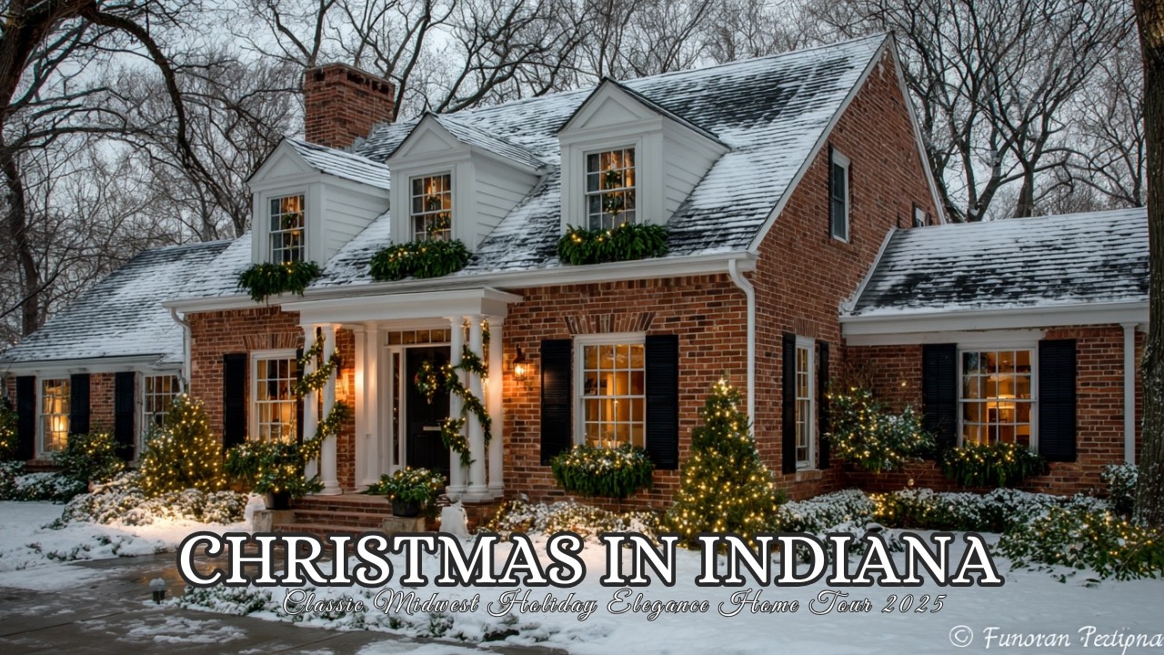 🎄A Nostalgic & Traditional Christmas in Indiana | Classic Midwest ...