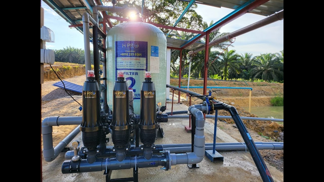 H PRO Industrial Multimedia Water filter and Automatic Disc Filter ...