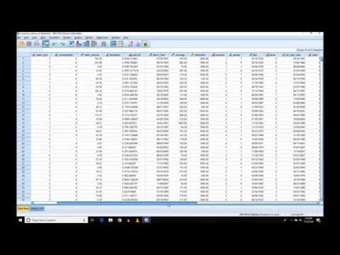 SPSS Practice Data Sets 👍 - YouTube
